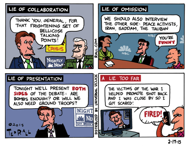 A Lie Too Far - Ted Rall's Rallblog