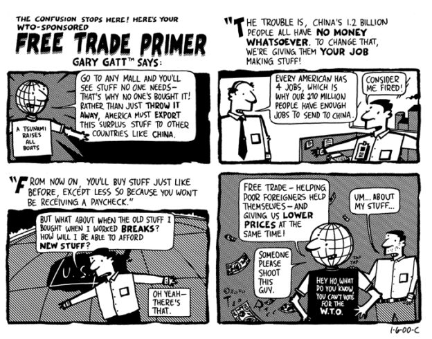 11 Classic Cartoons About Free Trade - Ted Rall's Rallblog