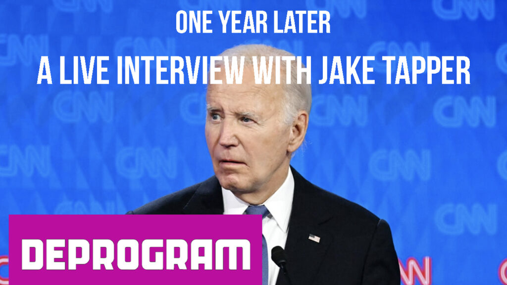 EXCLUSIVE on DeProgram: “A Live Interview with Jake Tapper” - Ted Rall ...