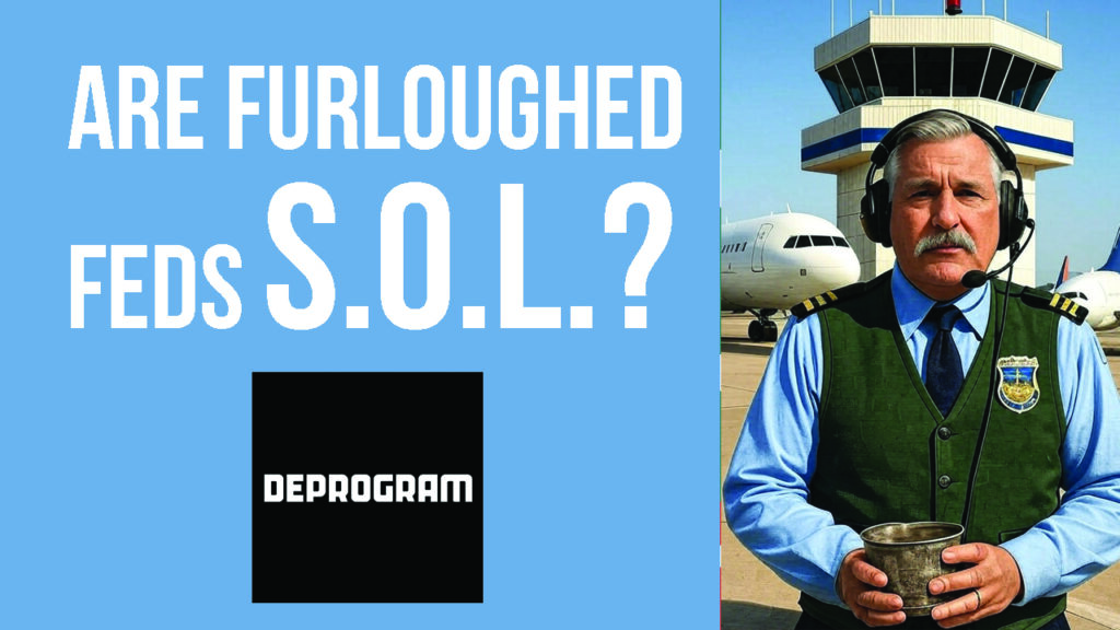 DeProgram with Ted Rall and John Kiriakou: “Are Furloughed Feds S.O.L.?” - Ted Rall's Rallblog