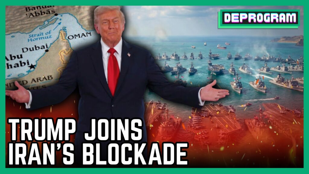 Trump Joins Iran’s Blockade | DeProgram with Ted Rall and Jamarl Thomas ...