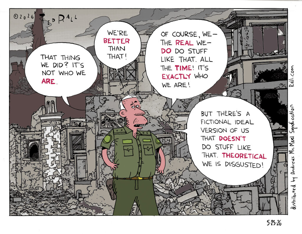 Not Who Our Fake We Is - Ted Rall's Rallblog